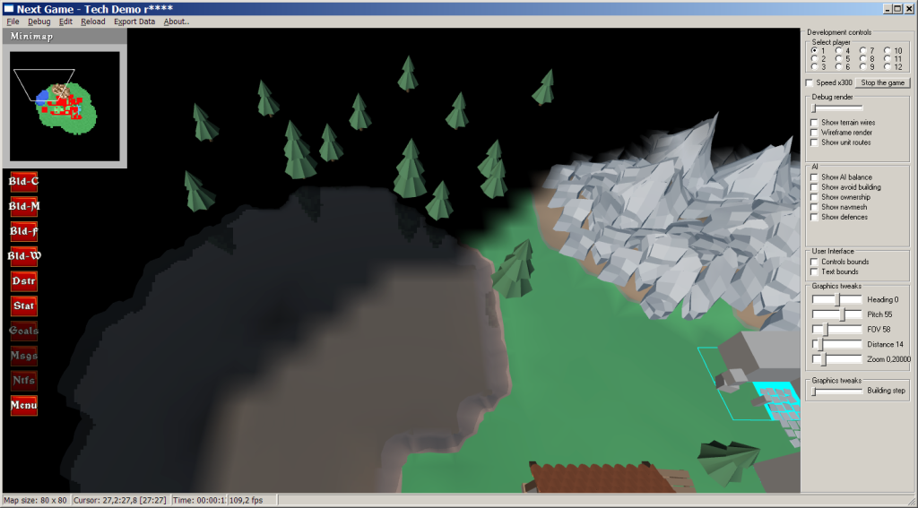 Live progress #24 – Terrain got some Fog Of War | Knights Province devblog